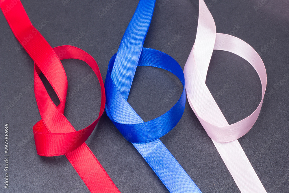 Lazos de colores, material textil, cintas de colores para decorar ...