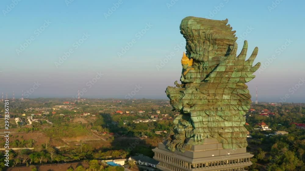 Garuda Wisnu Kencana statue. GWK 122-meter tall statue is one of the ...