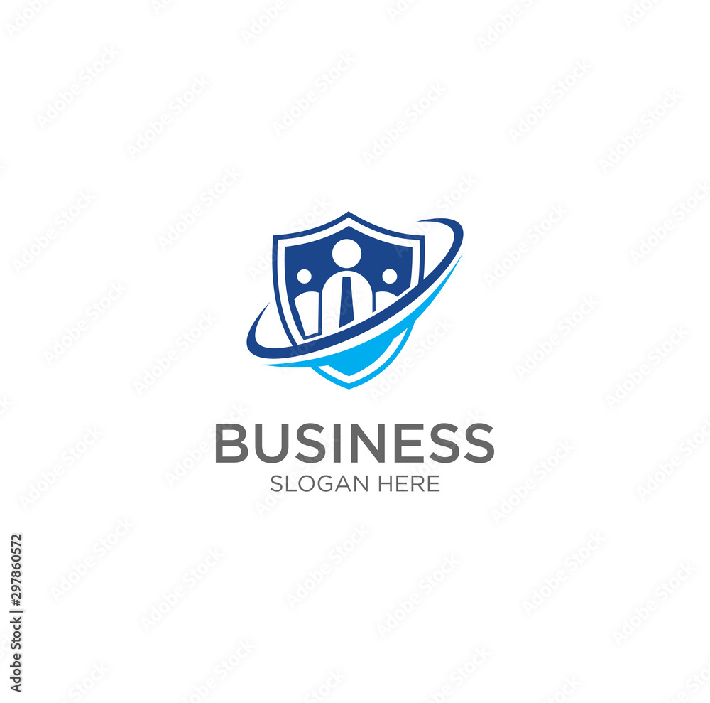 Group Shield Logo Template Design Vector, Emblem. Design .People Shield ...