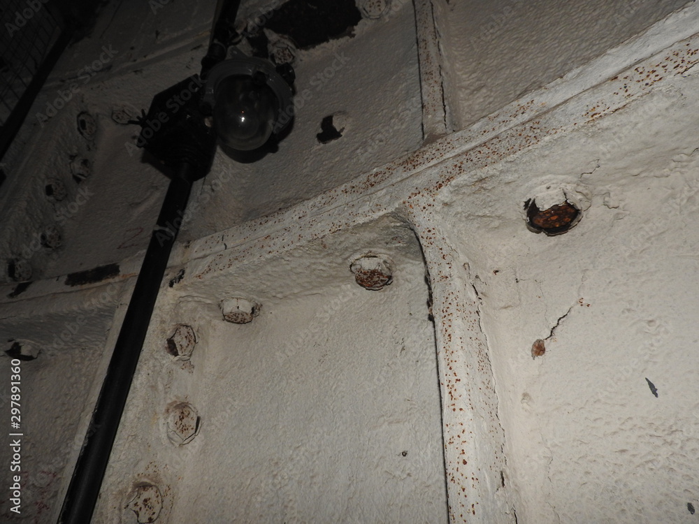 Underground Soviet bunker in its original form, Moscow, Russia Stock ...