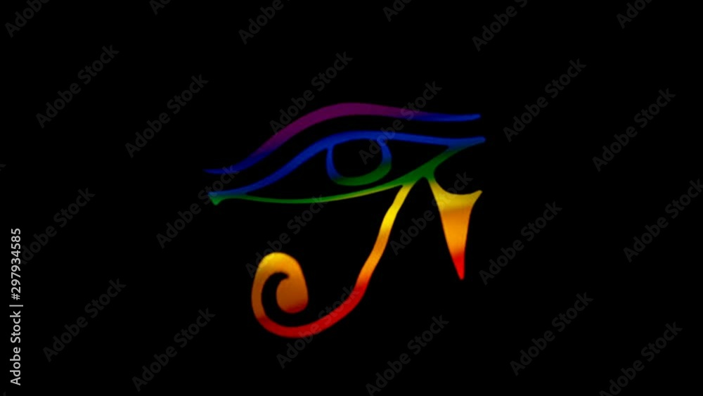 Rainbow Gay Goth Pride Flag video waving in wind. LGBTIQ Flag ...