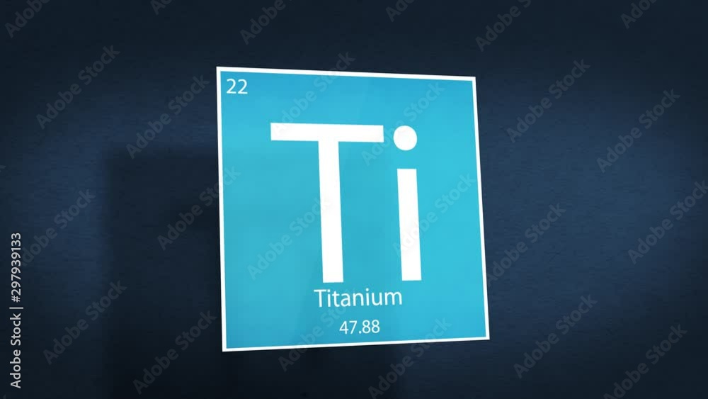 Periodic Table of Elements Cinematic Animated Series - Element Titanium ...