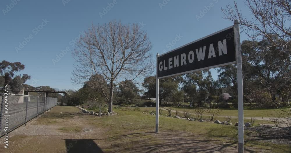 Historic Glenrowan train station, where police reinforcements were ...