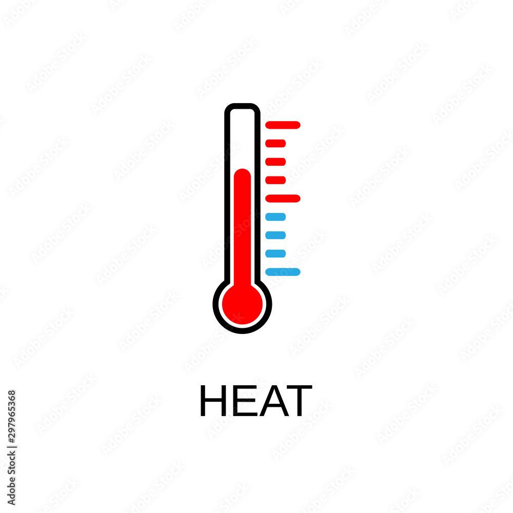 Heat icon. Heat symbol design. Stock - Vector illustration can be used ...