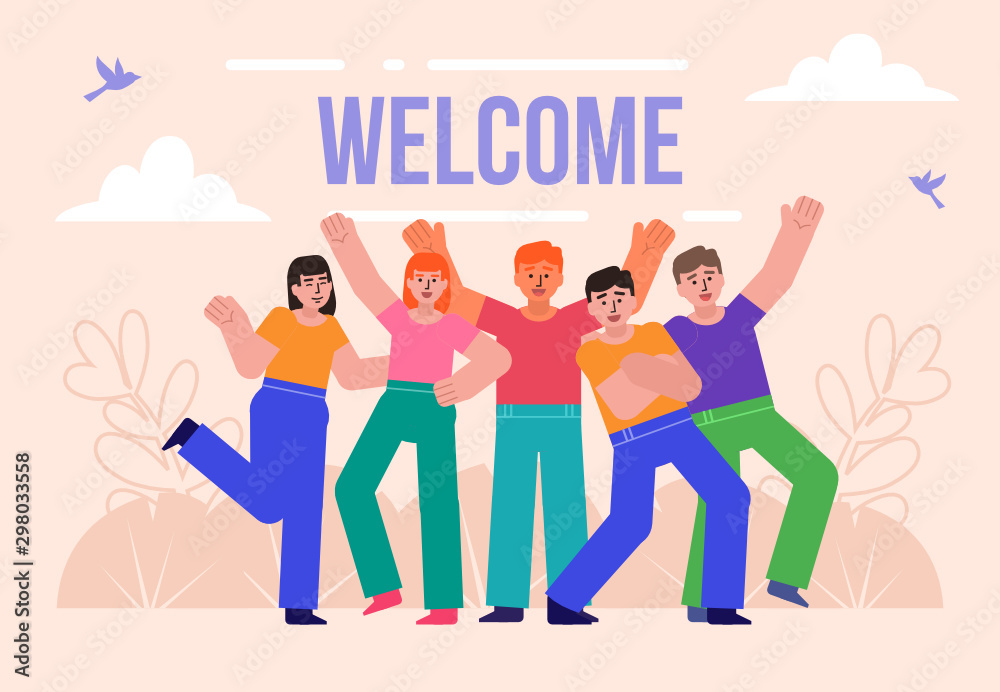 Welcome To The Group Friends