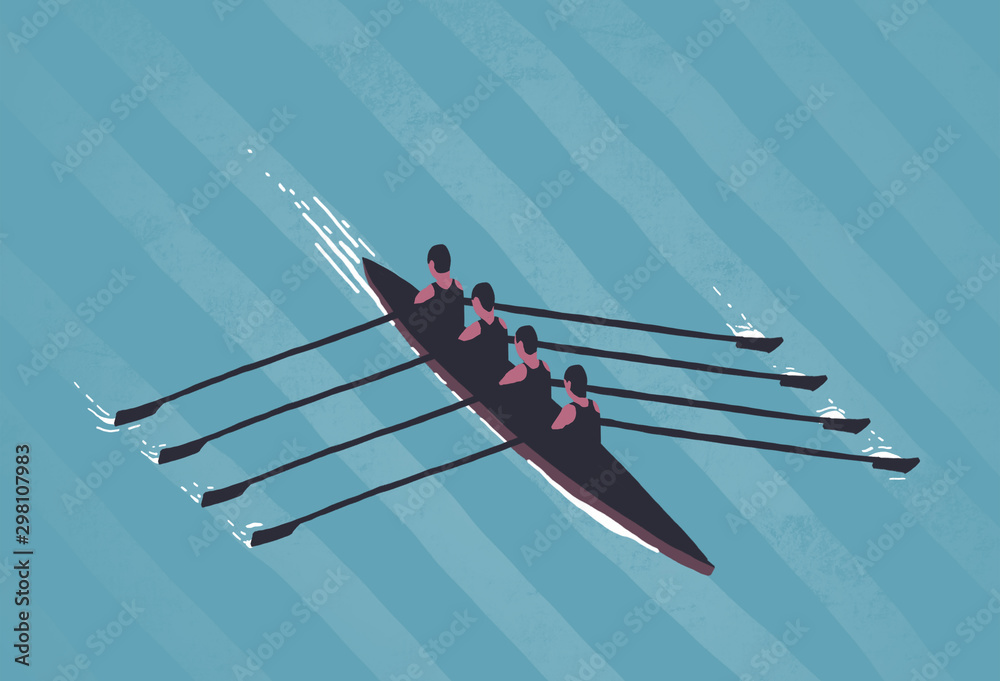 Row Crew Stock Photo | Adobe Stock