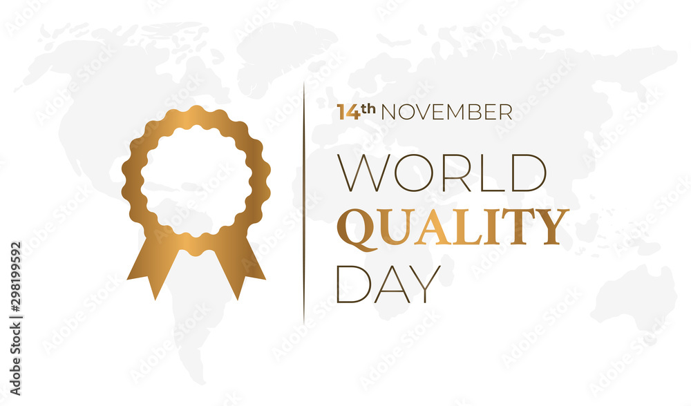 World Quality Day Background Illustration Stock Vector | Adobe Stock