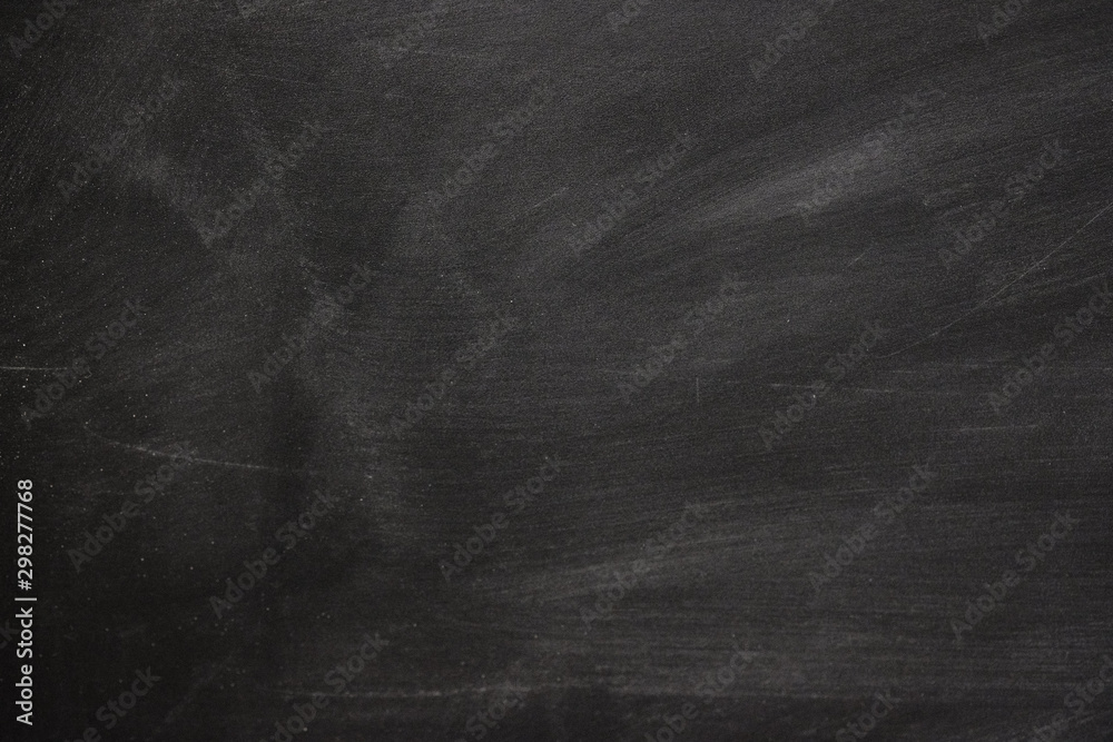 Abstract texture of chalk rubbed out on blackboard or chalkboard ...