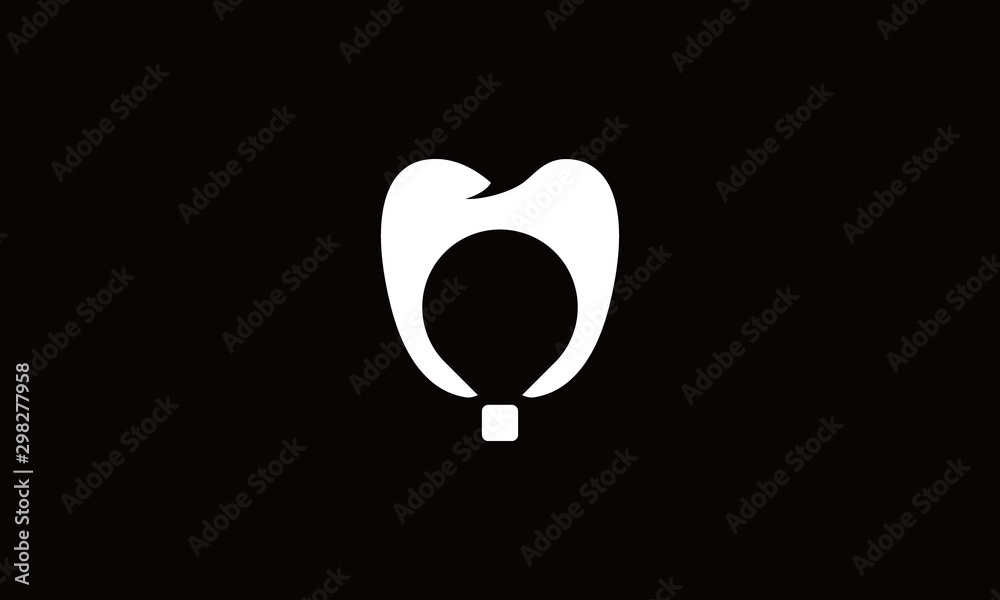 dental and balloon logo design Stock Vector | Adobe Stock