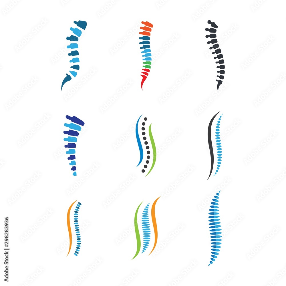 Spine vector icon Stock Vector | Adobe Stock