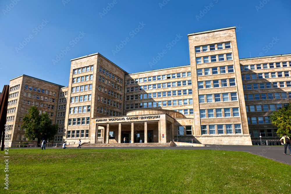 famous IG farben house, former used as headquarter of the US Army ...