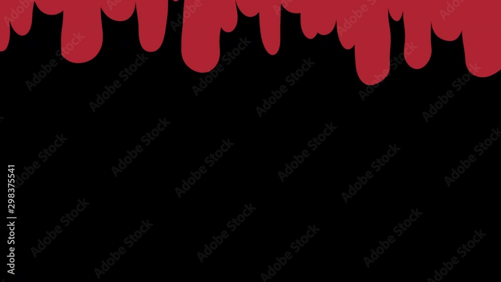 Set of 4 Blood and Goo Transitions - Spooky Halloween Overlays - Pro ...