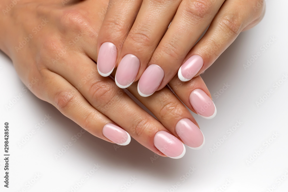 French Oval Nails