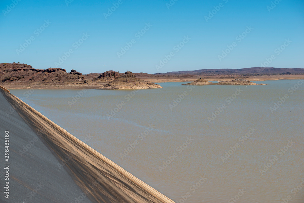 Hardap Dam in Namibia Stock Photo | Adobe Stock