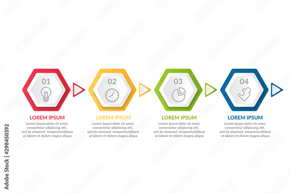 step infographic or process infographic design . business infographic ...
