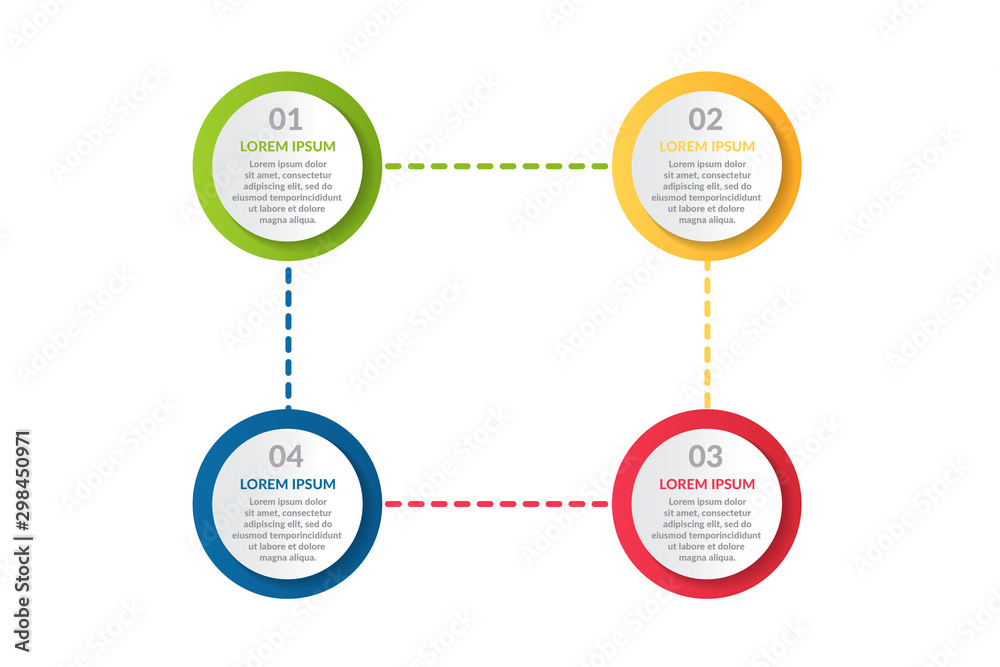 step infographic or process infographic design . business infographic ...
