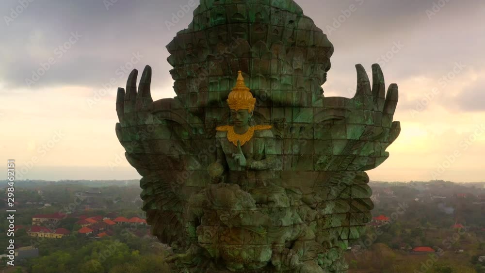 Garuda Wisnu Kencana statue. GWK 122-meter tall statue is one of the ...