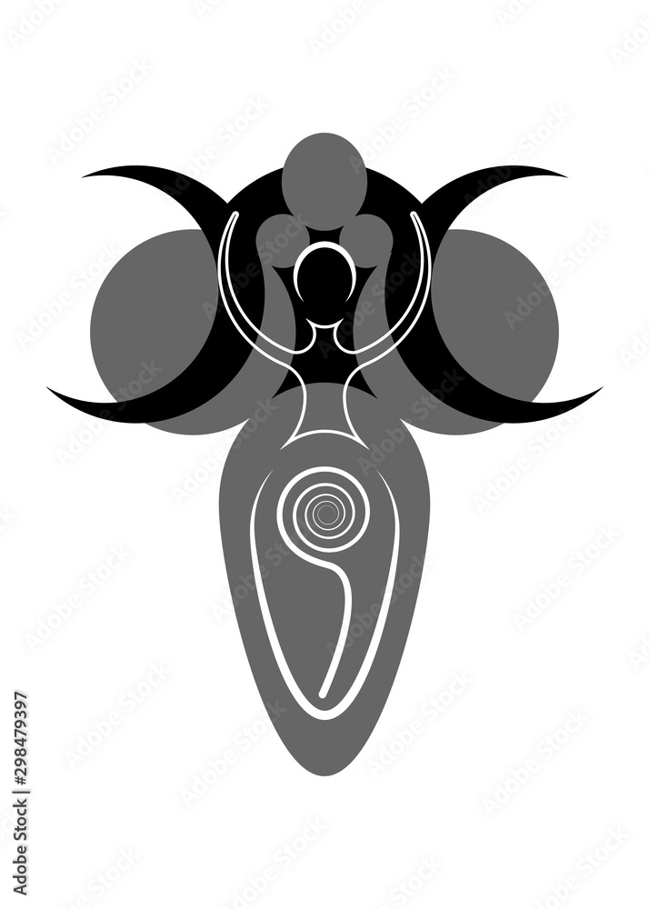 spiral goddess of fertility, Wiccan Pagan Symbols, The spiral cycle of ...