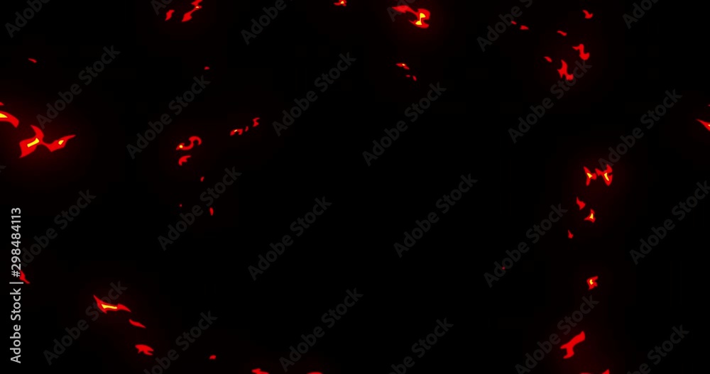 Fire Centre Speed Dial Transitions Cartoon Animation Hand Drawn. Transitions Motion Graphics 4K ...