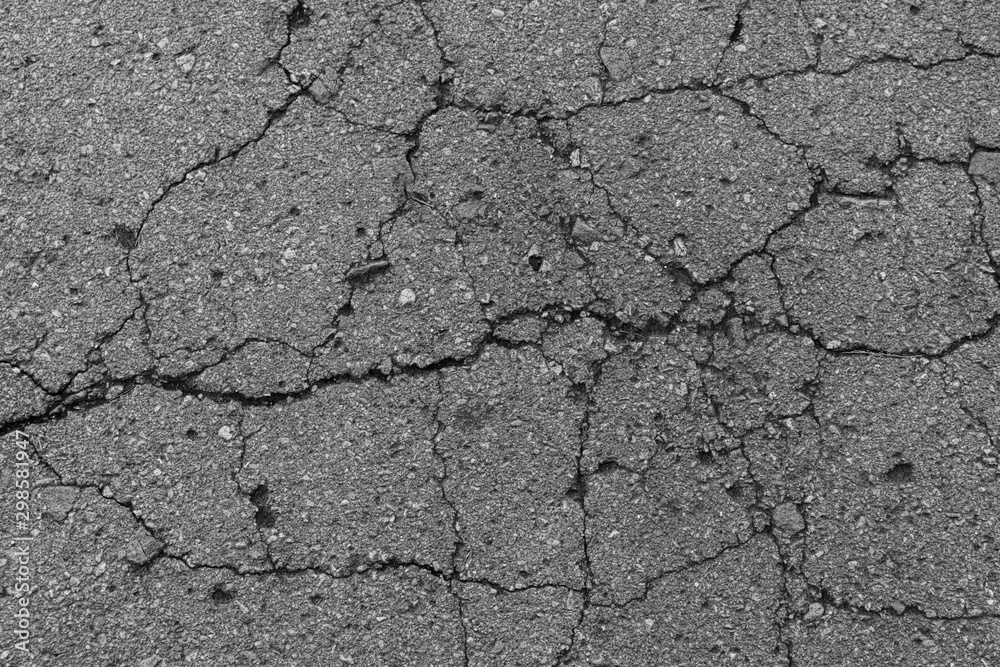 Cracked Asphalt Texture