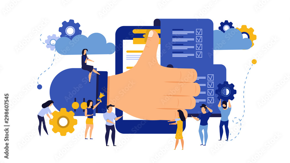 Business relationship vector appreciation document cooperation ...