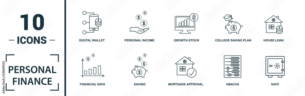 Personal Income Icon