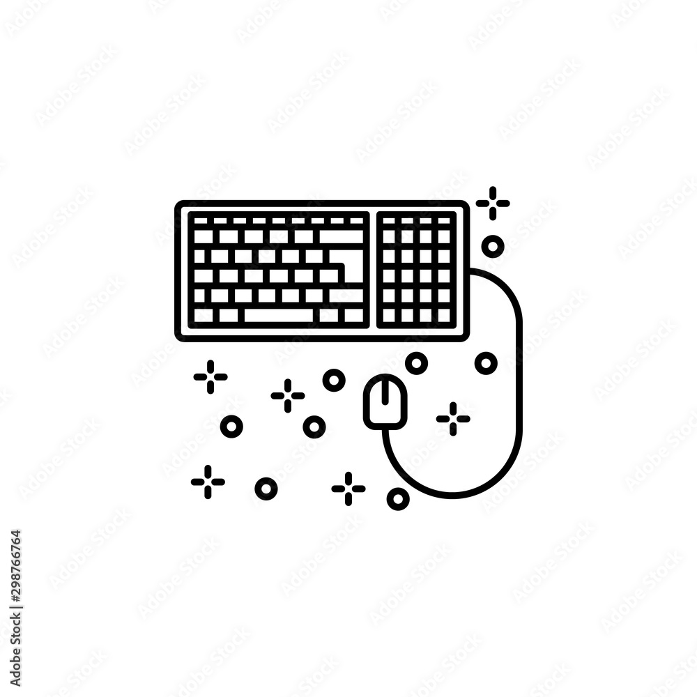 Keyboard And Mouse Icon