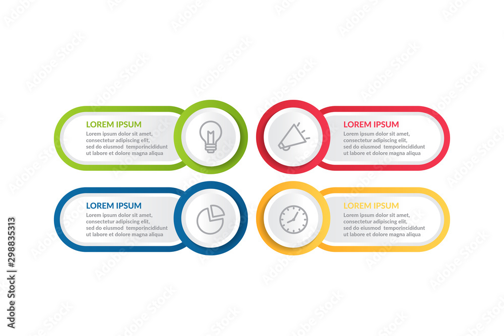 step infographic or process infographic design . business infographic ...