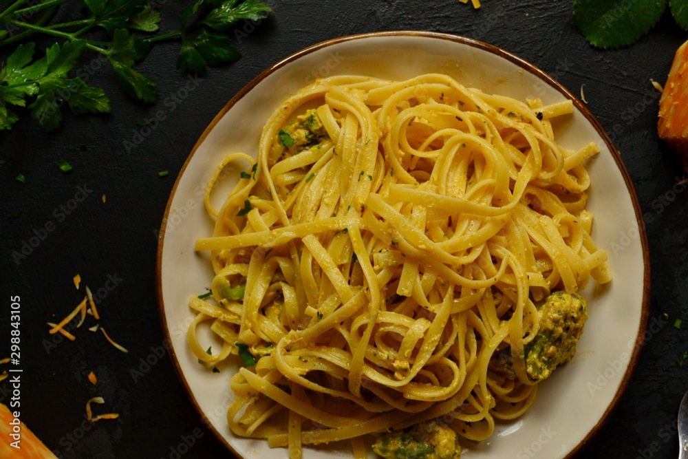 Beautiful Pasta Plating