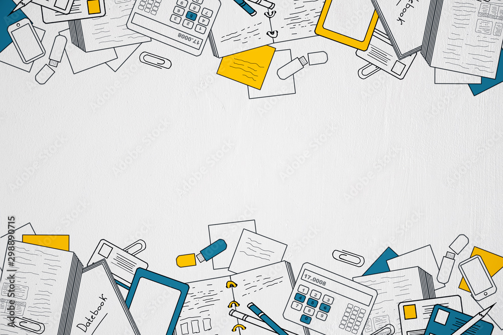 Creative education backdrop Stock Photo | Adobe Stock