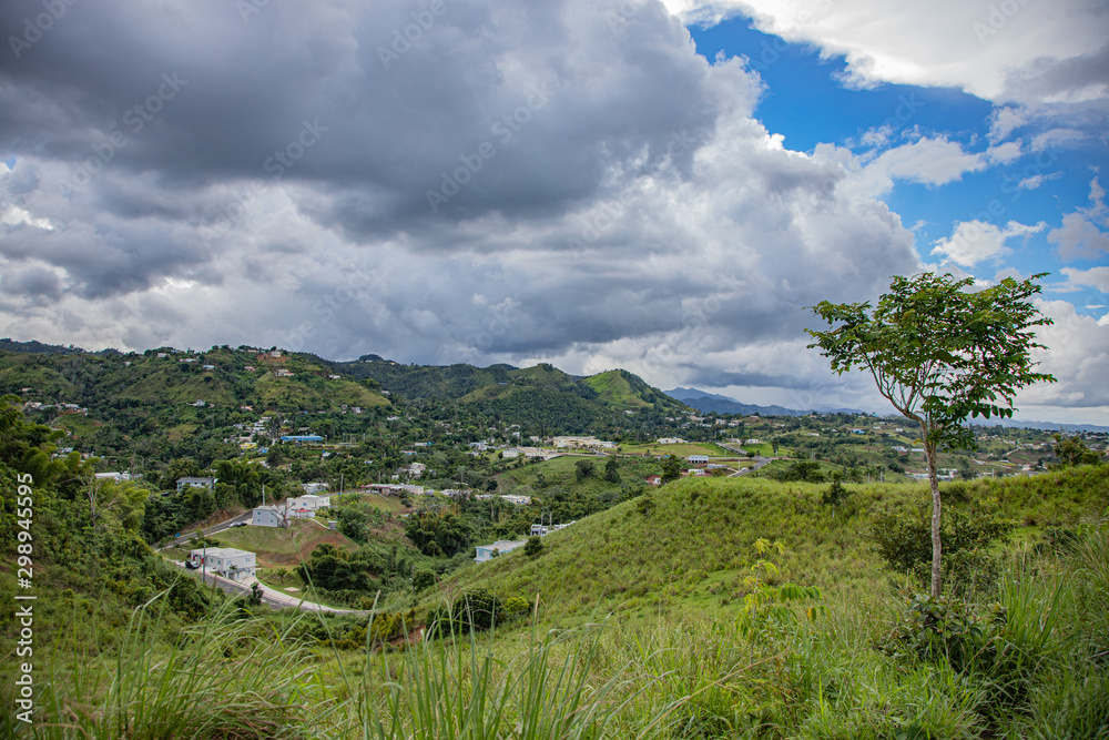 Orocovis, Puerto Rico countryside. Campos de Orocovis en Puerto Rico ...