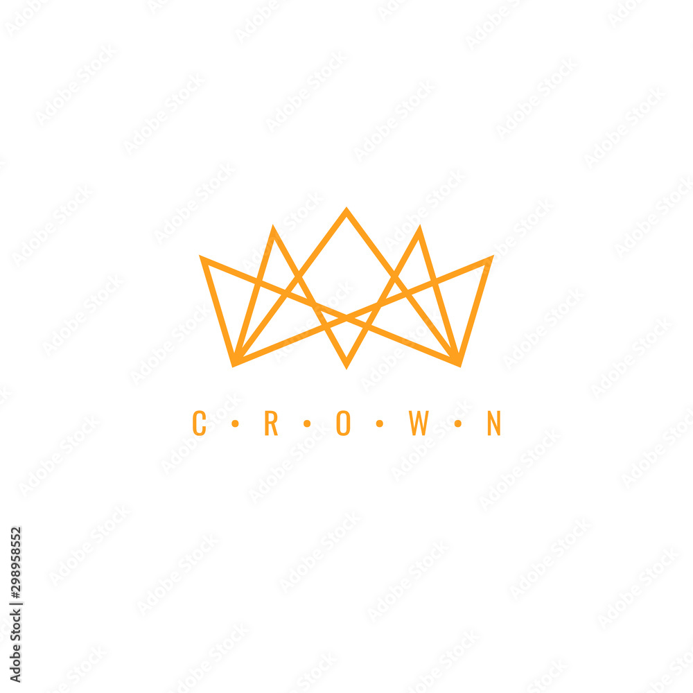 Royal crowns deluxe. Quality crown icons. crown symbol vector ...