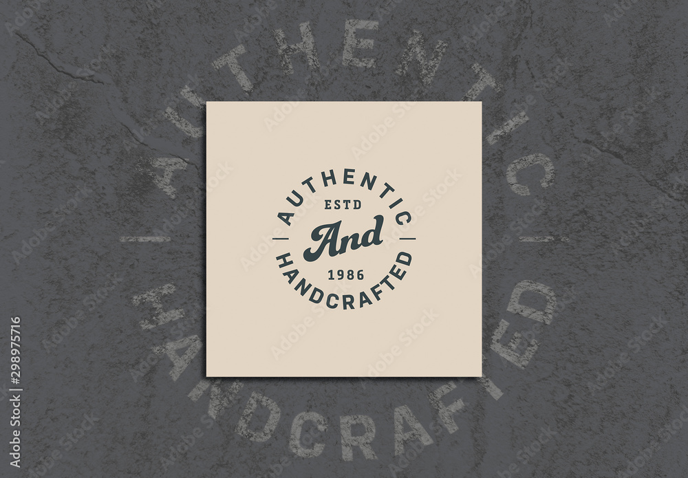 Circular Typography Logo Design Layout Stock Template | Adobe Stock