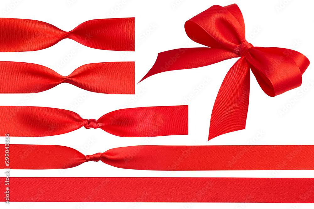 Side view of stunning perfect beautiful handmade bow with four loops ...