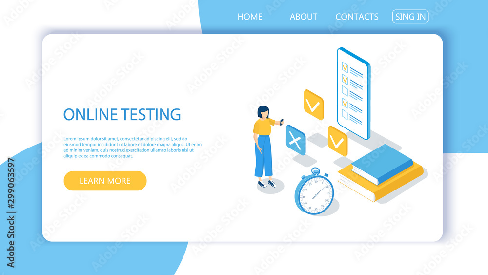 Online Exam Template