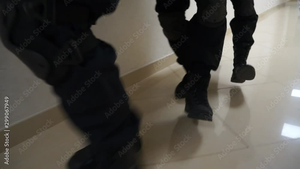 Editorial. Saransk, Russian Federation - 11/09/2018 Spec Ops Police ...