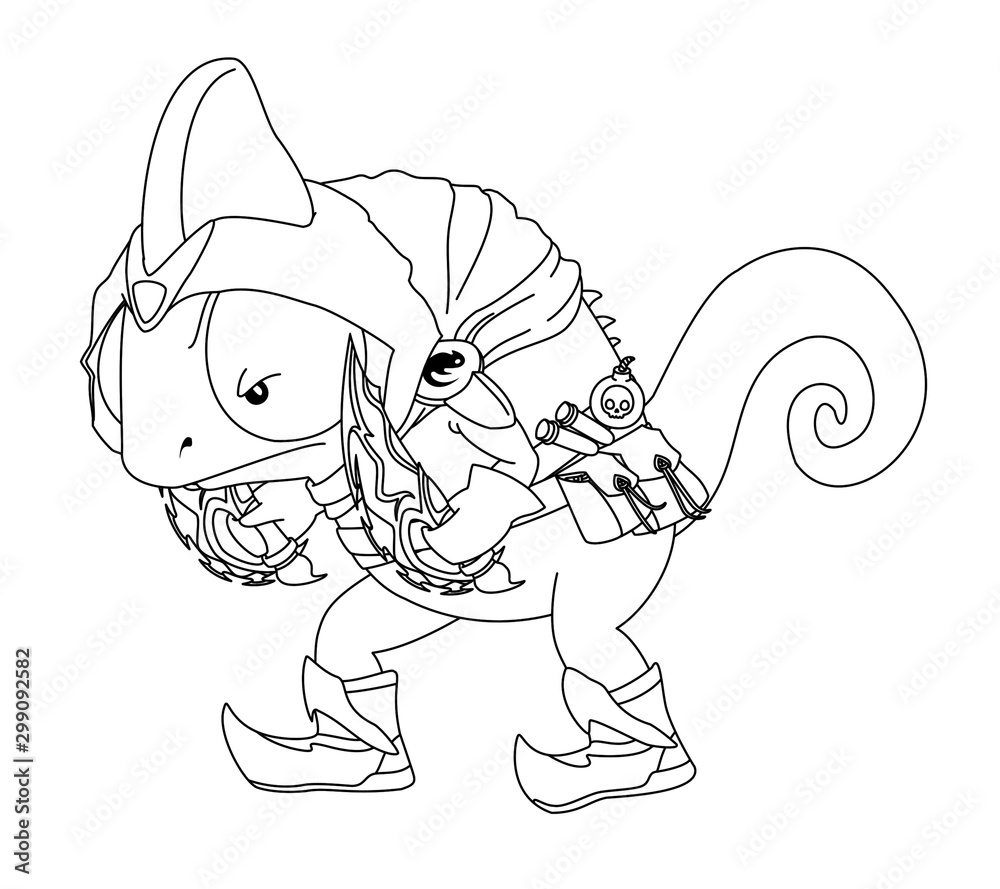 Rogue Coloring Pages