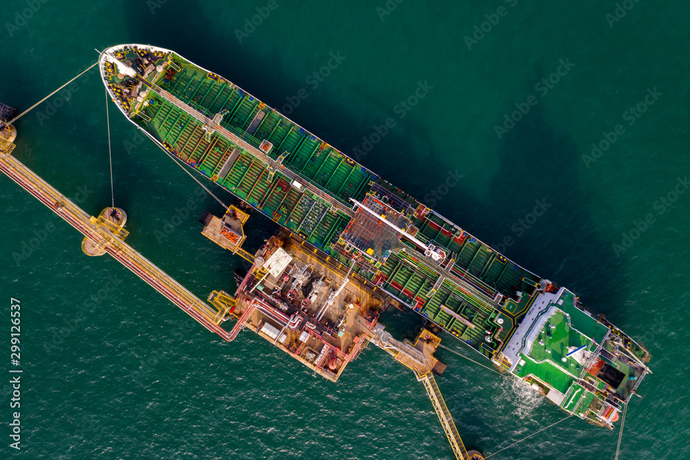 Ship with oil tanker , floating Storage Unit import export petroleum ...