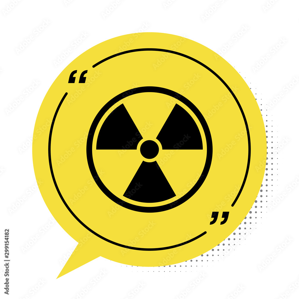 Radioactive Icon Vector