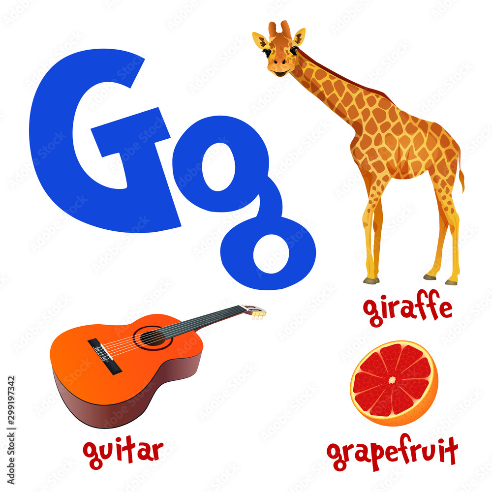 Animated Alphabet G