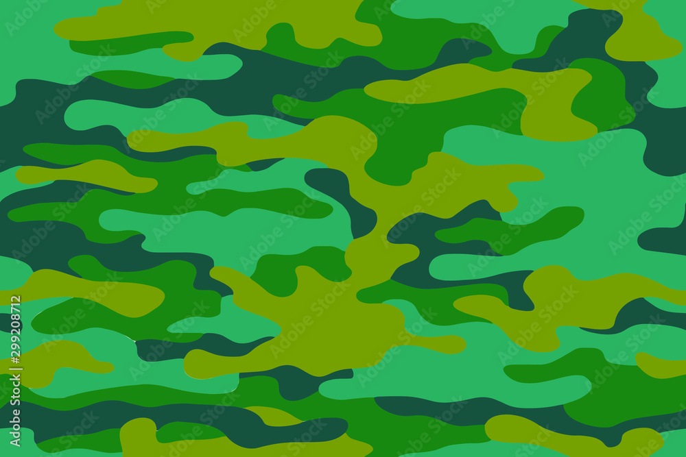 Full seamless abstract military camouflage skin pattern vector for ...