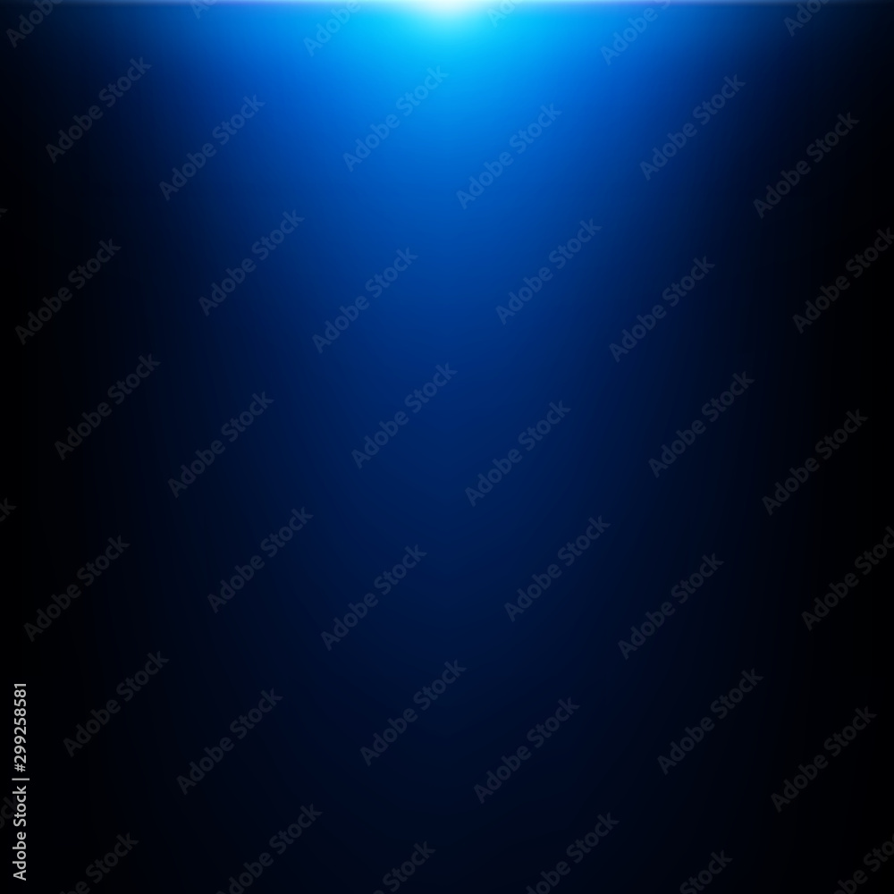 Dark background with blue light effect. EPS 10 Stock Vector | Adobe Stock