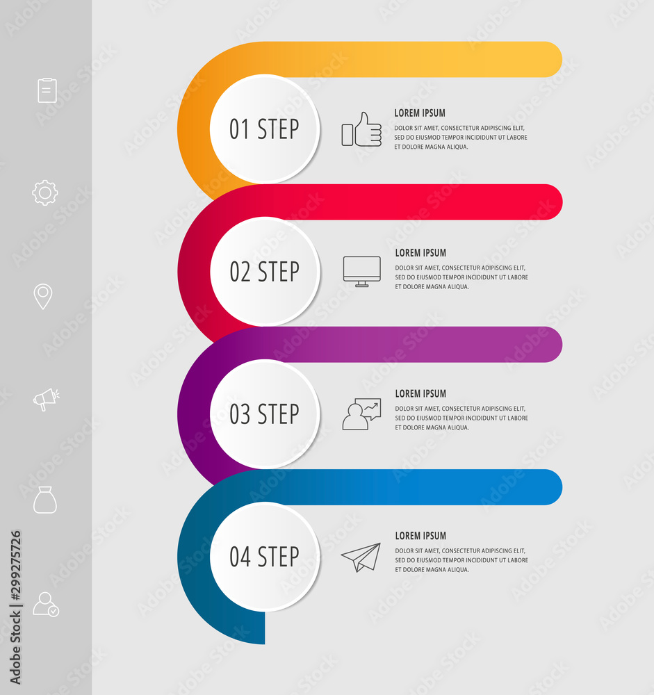Blank Infographic Template Free