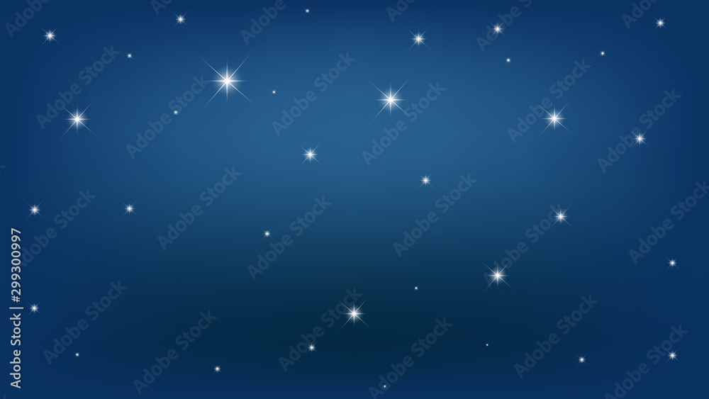 vector background with stars, night Stock Vector | Adobe Stock