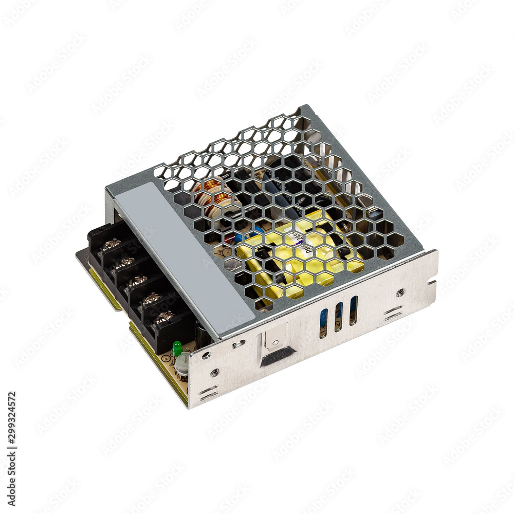 LED lightning power supply isolated on white background Stock Photo ...