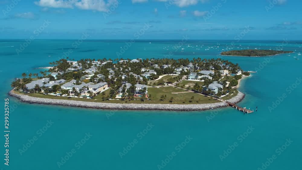 Fort Zachary Taylor in Key West, Florida, United States.Island view ...