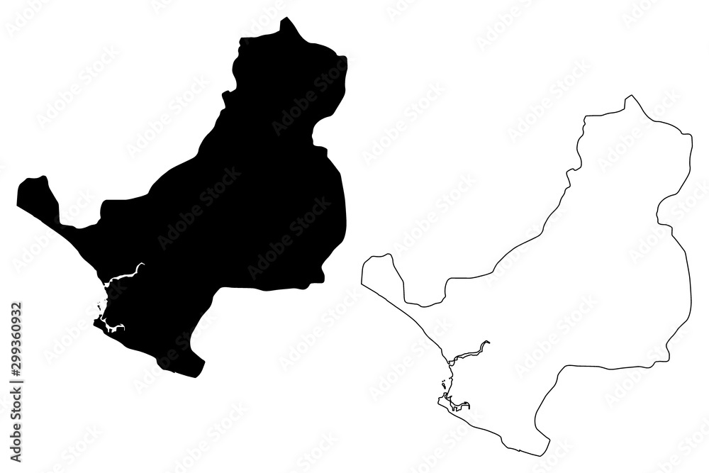 Montserrado County (Counties of Liberia, Republic of Liberia) map ...