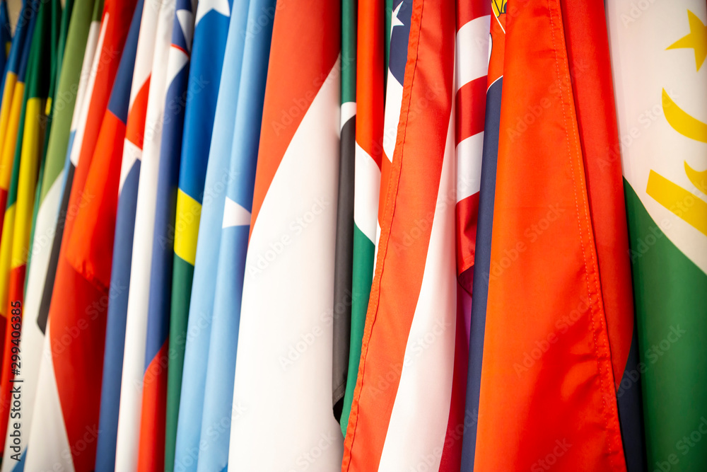 World national flags Stock Photo | Adobe Stock