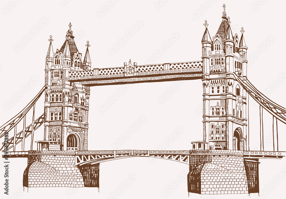 Tower Bridge Sketch