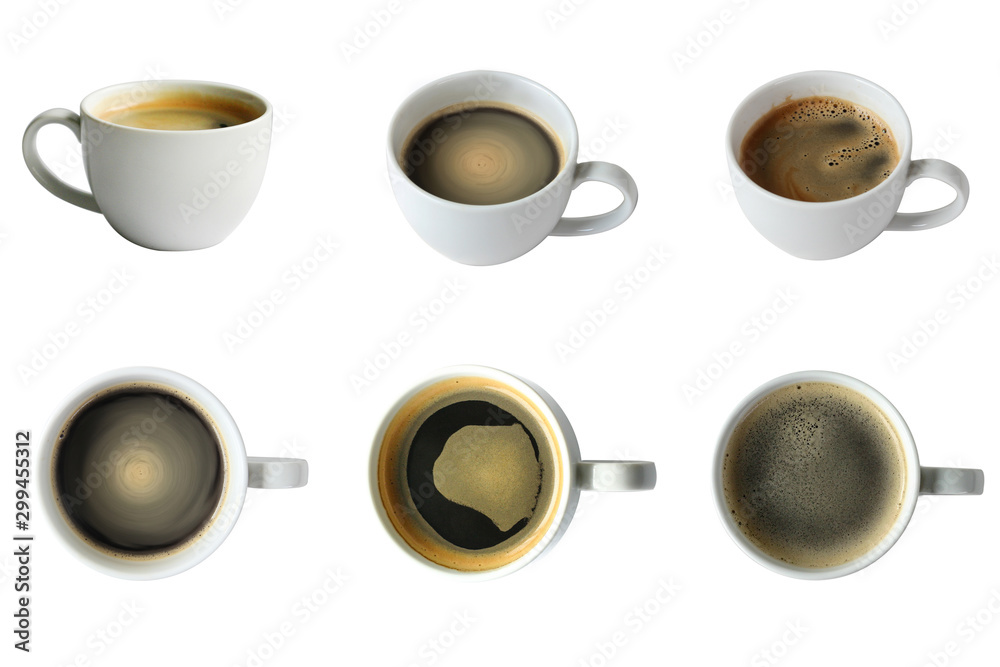 Coffee Collection in any angle with clipping path,normal and top view ...